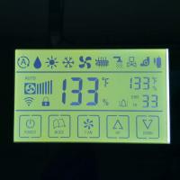China Segment Lcd Custom Design FSTN / TN Lcd Display , Zebra Connector Trans-missive Monochrome Lcd play for Water Meter for sale