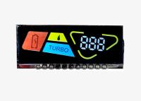 China Lcd Display 8 Numbers VA DFSTN Lcd 7 Segment Decimal Display Negative High Contrast Lcd Mode Wide Viewing Angle Screen for sale
