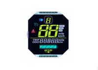 China Custom 7 Segment Rounded Lcd Module for sale