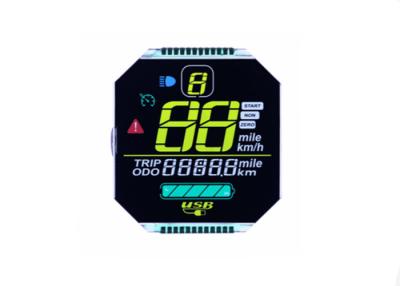 China Custom 7 Segment Rounded Lcd Module for sale