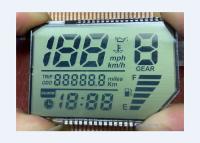 China Reflective Metal Pin TN LCD Display 7 Segment Customized Size Module for sale