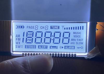 China Customized Monochrome LCD Display TN HTN 7 Segment For Multimedia Player for sale