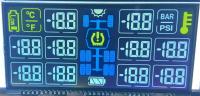 China Custom DFSTN Black White Monochrome LCD Display VA Negative for Vehicle Mounted for sale