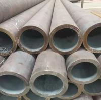 China Black Round Carbon Steel Welded Pipe SGCC ASTM A106 A53 Hot Rolling  For Conveying for sale