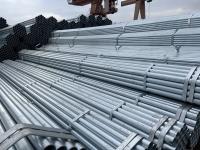 China ASTM A53 HD Sch 40 Galvanized Pipe Round Iron Metal 6m 12m 100mm Galvanised Pipe for sale