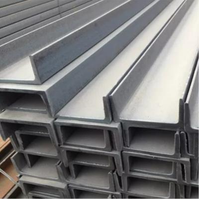 China Hot Rolled/Cold Rolled U Channel Steel SS400 Q235 AISI1020 Carbon Steel Bar for Construction for sale