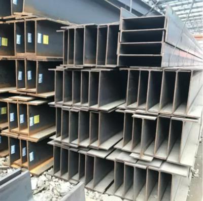 China ASTM S235jr S275jr Hot Rolled Carbon Steel H Beam Rolled Steel Section for Structural Applications for sale