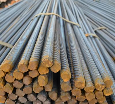 China HRB500 High Tensile Deformed Reinforcing Bars Rebar Steel Round Bar with 6-12 Meter Length for sale