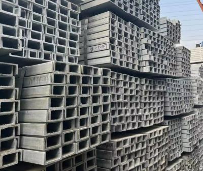 China Q235B U Channel Steel with Groove Shaped Cross-Section Hot Rolled for Construction and Industrial Structures for sale