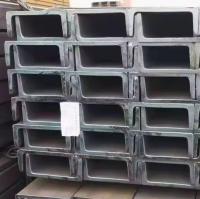 China A36 Standard Hot Rolled Galvanized C Channel Steel for Structural Applications in Construction and Bridges for sale