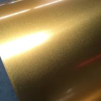 China ETP Electrolytic Steel Tinplate Gold Colour Printed Sheet For Making Metal Packaging for sale