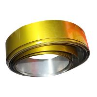 China 0.16mm Gold ETP Tinplate With Lacquer Food Grade For Food Container Cans for sale