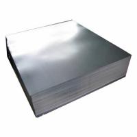 China 585mm Flat Steel Tin Coated Sheet Plate Paintability And Printability 0.41mm for sale
