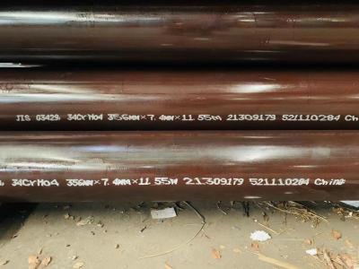 China Bending Seamless Steel Tube Pipes Durable 34Cr Mo4 JIS G3429 for sale