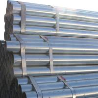 China Anti-Corrosion Galvanized Steel Pipe Hot-Dip Seamless Round Tube Structure Building for sale