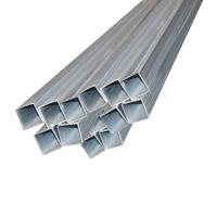 China ASTM A36 Pre-Galvanized Rectangular Welded Steel Tube MS Iron  Square Pipe for sale