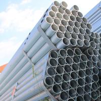 China Hot Dip Gi Seamless Galvanized Round Steel Pipe ASTM A106 Sch 40 ERW GI Iron Tube for sale