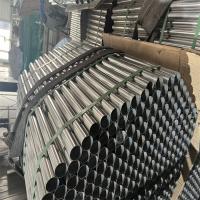 China 2B Finished Decorated Stainless Steel Pipes Round Steel Tube for sale