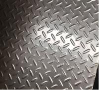 China SS201 Embossed Stainless Steel Sheet for sale