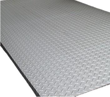 China SS201 Embossed Stainless Steel Sheet for sale