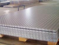 China SS201 Embossed Stainless Steel Sheet for sale