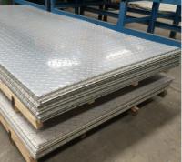 China SS201 Embossed Stainless Steel Sheet for sale