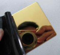 China SS201 304 316 430 Gold Mirror Stainless Steel Sheet for sale