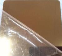 China SS201 304 316 430 Gold Mirror Stainless Steel Sheet for sale