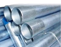 China Q195 Q215 Galvanized Steel Round Tube , Q345 Hot Dip Galvanized Steel Pipe for sale