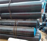 China Round Black 5.8m To 12m A53 Carbon Seamless Pipe for sale