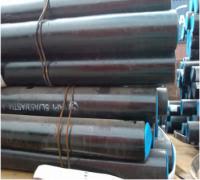 China Round Black 5.8m To 12m A53 Carbon Seamless Pipe for sale