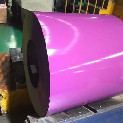 China Color Coated Iron Steel Ppgi Steel Coil 26 Gauge 8 Ton Coil Weight for sale