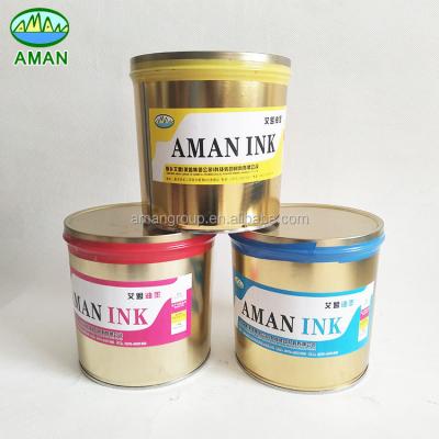 China Safe to body paper printing offset ink for sale