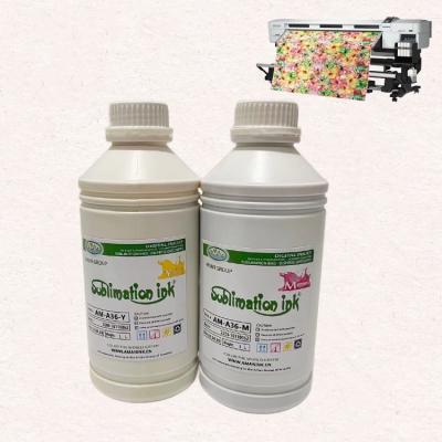 China digital printing good transfer ability sublimation ink cmyk dye sublimation ink for sale