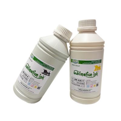 China good transfer ability sublimation ink Digital printing ink cmyk dye sublimation ink for sale
