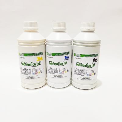 China Professional T-shirt Heat Transfer Sublimation Ink For Epson Print Head Large Machine And Paper for sale