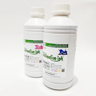 China Quickly Dry Inkjet Digital Printing Ink China Sublimation Ink For Wide Format Printer Print On Sublimation Paper for sale