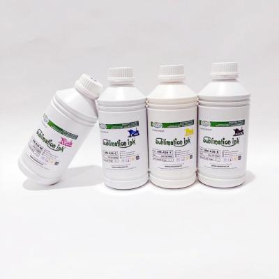 China Heat Transfer Dye Ink Water Based Sublimation Ink For Epson Print Head Printing On Sublimation Paper for sale
