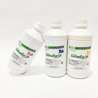 China Abrasion Resistance  Digital Textile Heat Transfer Tinta Dye Sublimation Ink Sublimation Transfer Ink for sale