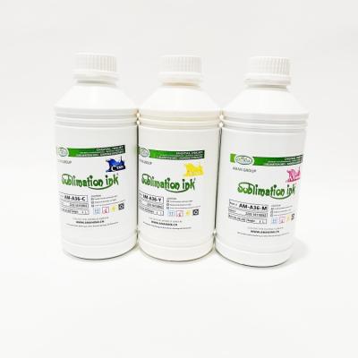 China Aman High Density High Transfer Dye Sublimation Print Ink For Low Gram Paper for sale