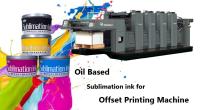 China bright color offset sublimation ink Soy Ink sublimation offset ink for sale