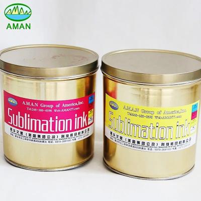 China High Light Fastness Offset Sublimation Transfer Printing Ink Eco-Friendly Offset Sublimation ink for sale