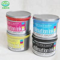 China Color Quick drying raw material L1119 Sublimation ink set for sale