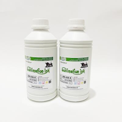 China Black Heat Transfer Printing Ink Colorful Heat Transfer Sublimation Printing Ink Sublimation Ink for sale