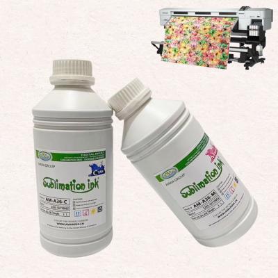 China digital printing Sublimation Ink printing On Sublimation Paper Heat Transfer Dye Ink for Swimsuit Fabric for sale