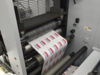 China Label Printing Machine Magnetic Cylinder Rotary Cutting for sale