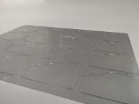 China Bobst Weigang Flexible Cutting Dies For Cutting Label Printing Pressure Sensitive Label Sticker for sale