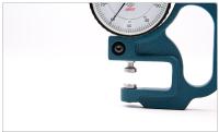 China Cloth Paper Film Leather Thickness Gauge  0-10mm for sale