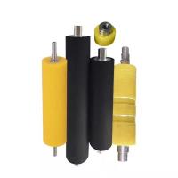 China Papermaking Textile Rubber Covered Rollers Electronics for sale