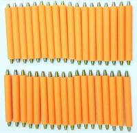 China NBR EPDM PU Silicone Rubber Roller For Printing Coating Textile for sale